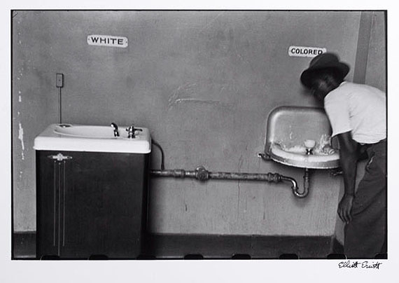 'Segregated water fountains' by Elliott erwitt, in North Carolina ...